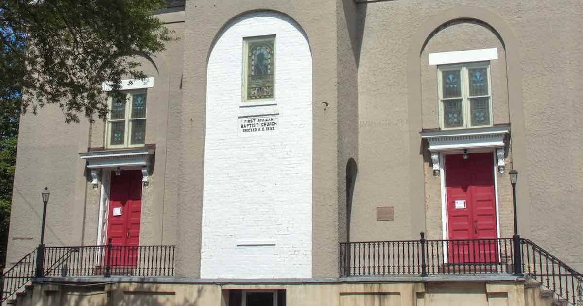 First African Baptist Church, Savannah: Tours & History