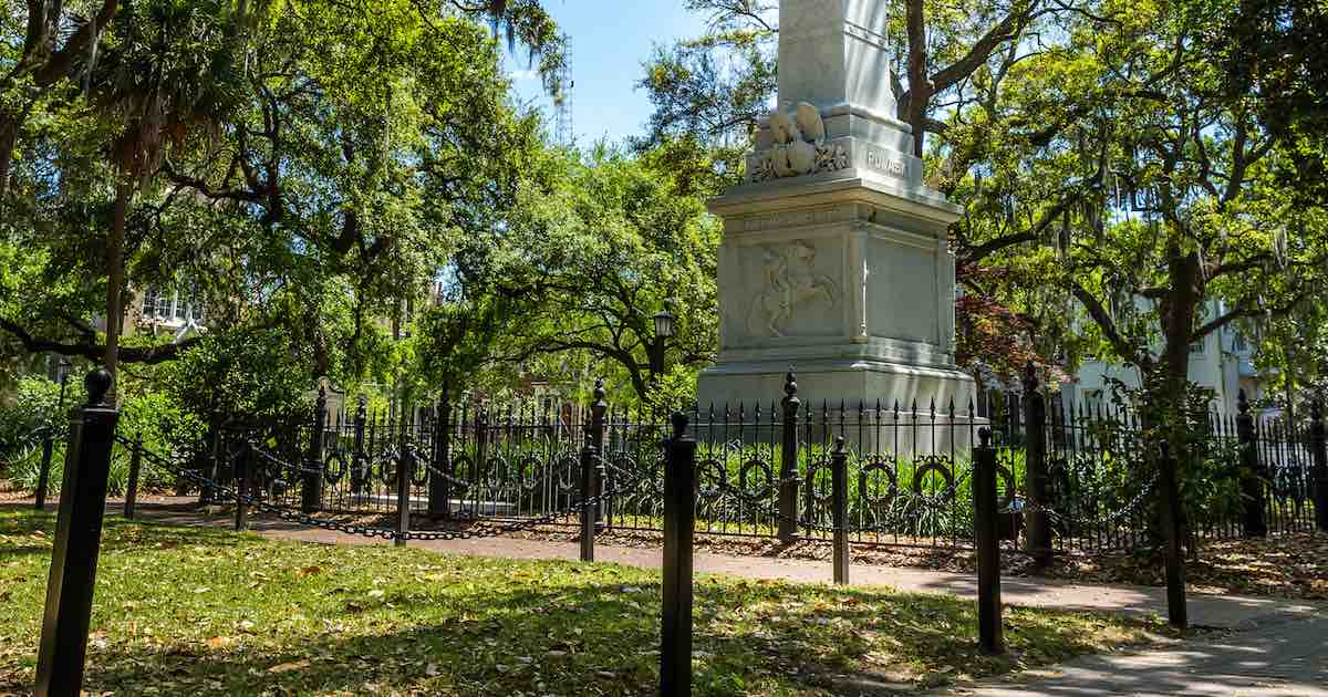 Monterey Square, Savannah, GA